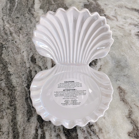 Bath & Body Works | Accents | Bath And Body Works 3 Wick Clam Shell ...